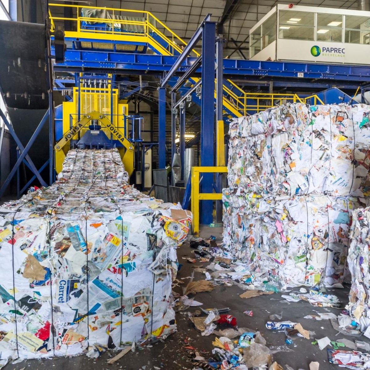 LE CENTRE DE TRI SELECTIF PAPREC TRIVALO - Entreprise et Découverte